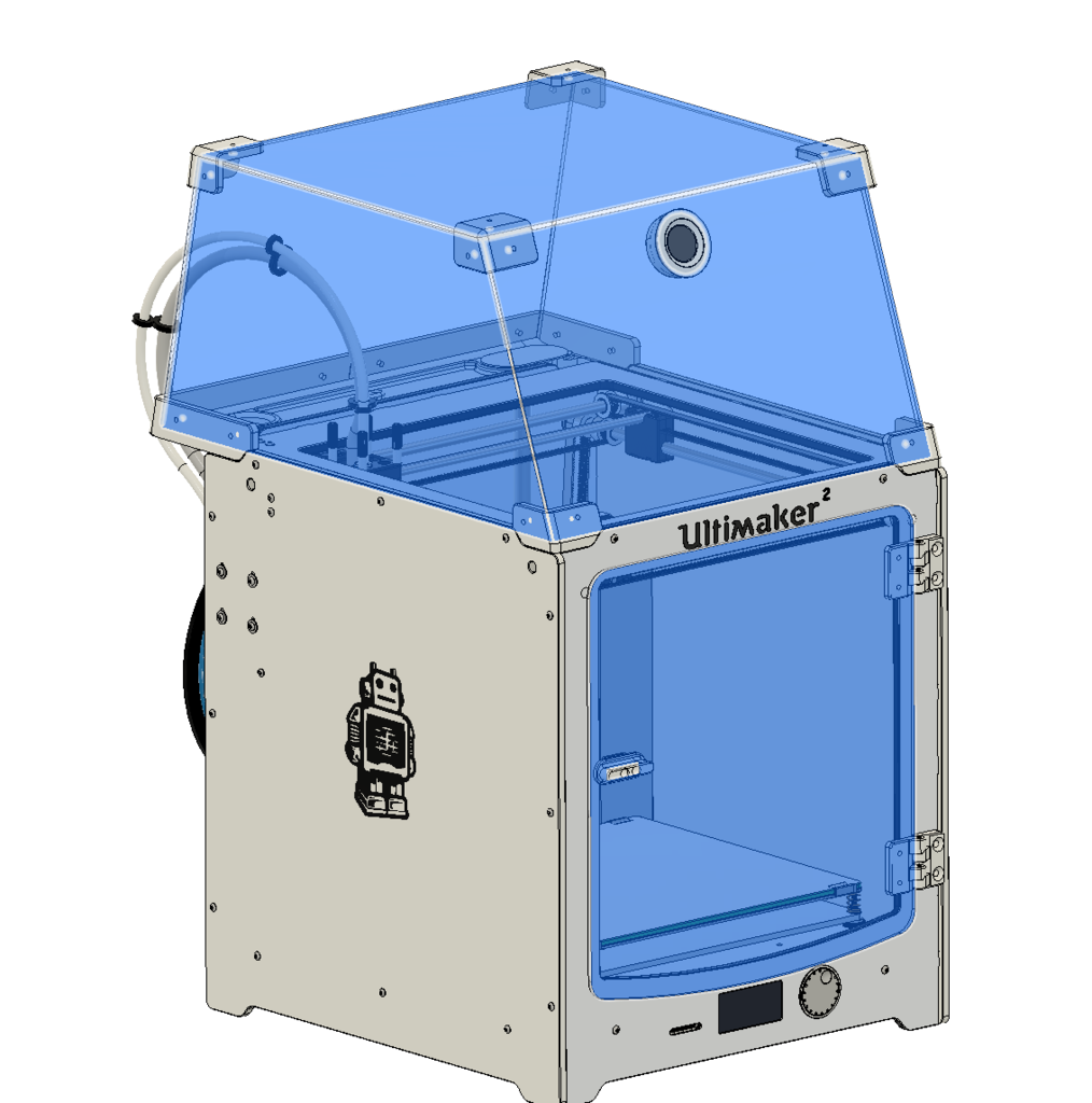 🚪 Ultimaker 2 enclosure・Free 3D File for ・Cults