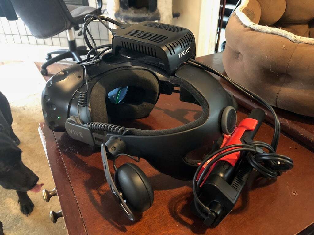 3D printed HTC Vive TPcast battery holder・Cults