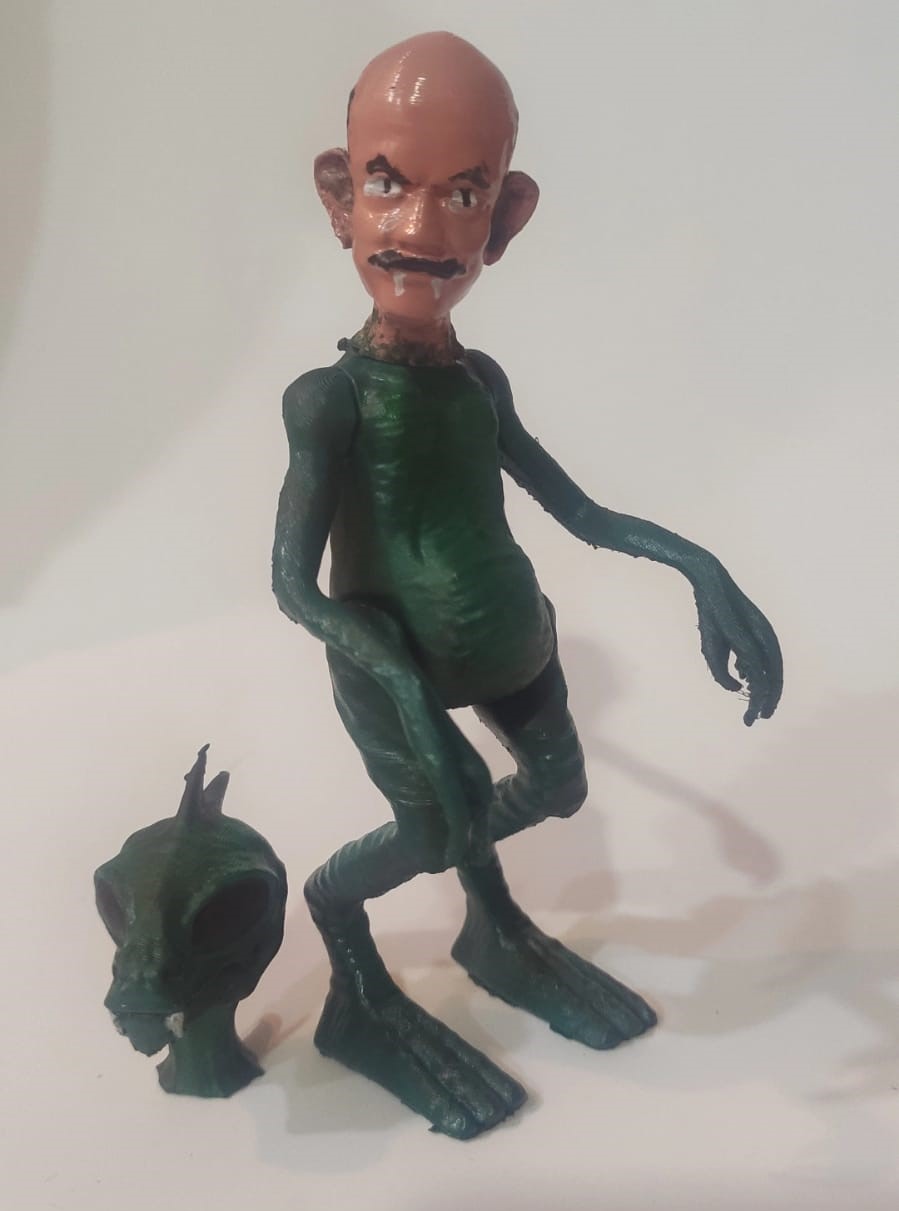 STL file El Chupacabras -Monster- 👹 (GCODE)・Model to download and 3D ...