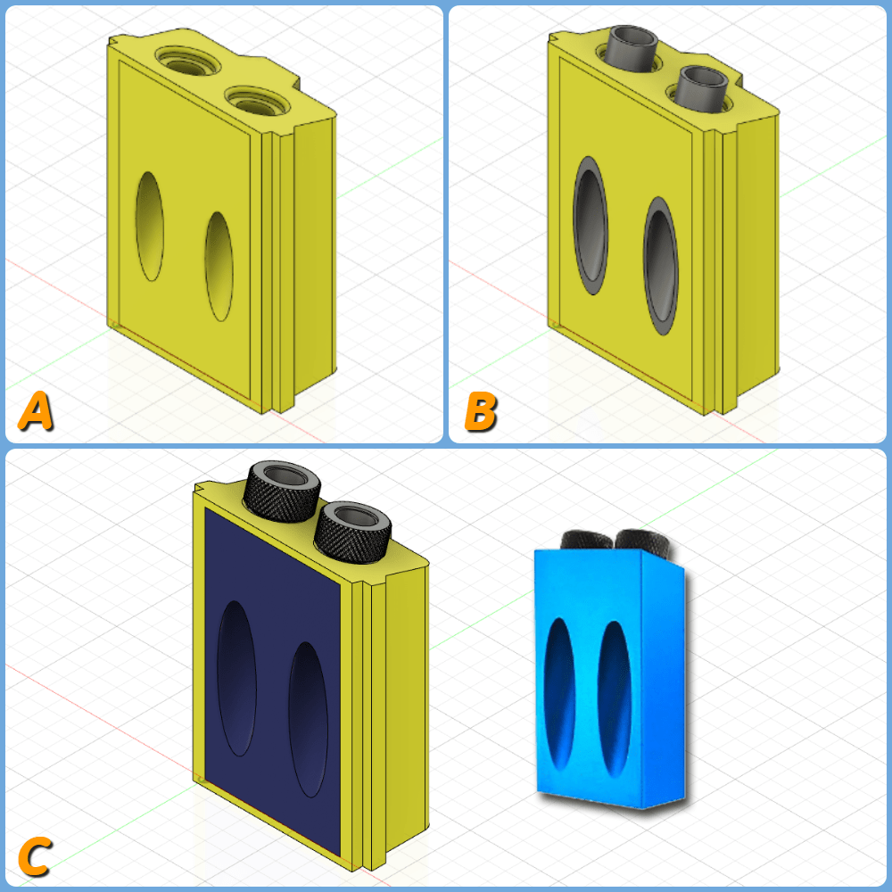🕳️ Pocket hole jig・Free STL File for ・Cults
