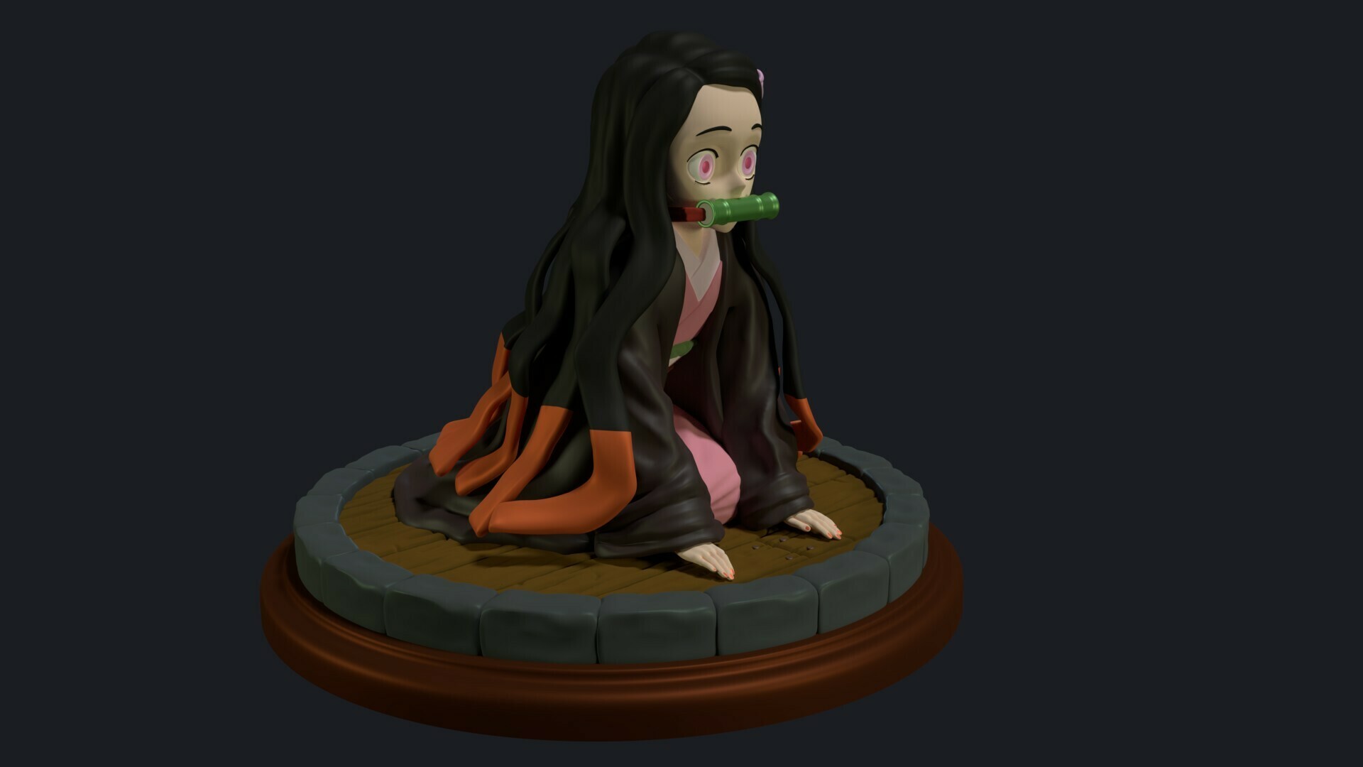 3D file Kamado Nezuko - Child 🧒 ・3D printable model to download・Cults