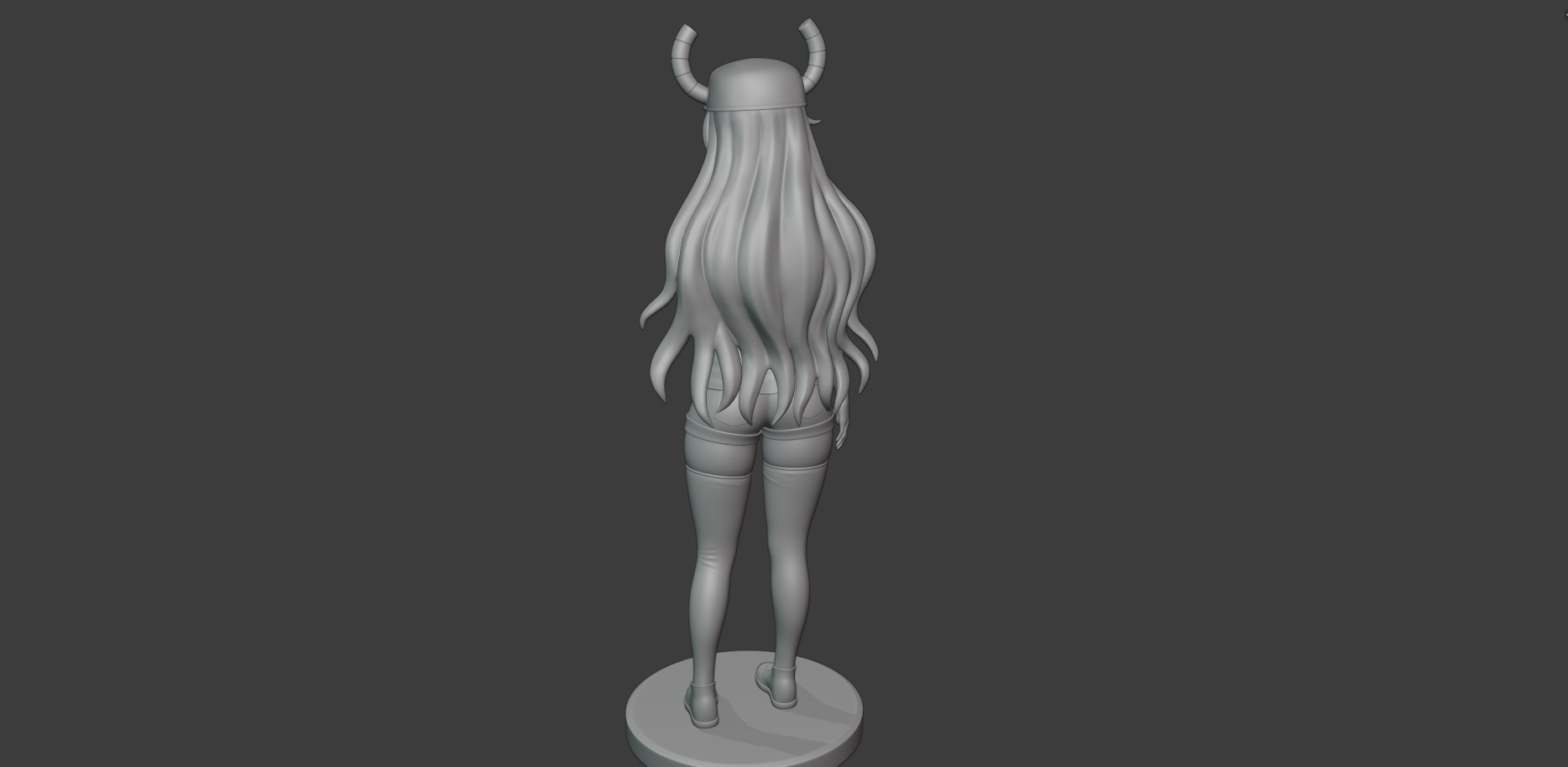 🐉 Kobayashi-san Chi no Maid Dragon - Lucoa・ 3D File for ・Cults