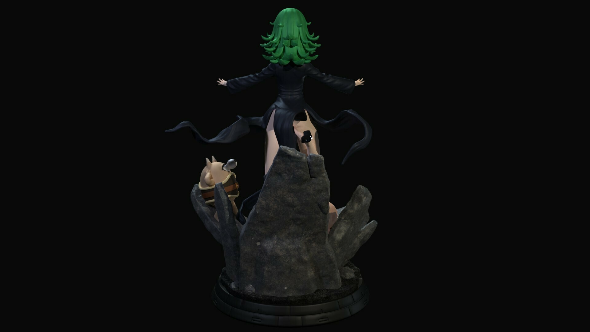 Archivo 3D Tatsumaki - One Punch Man 👊・Objeto de impresión 3D para ...