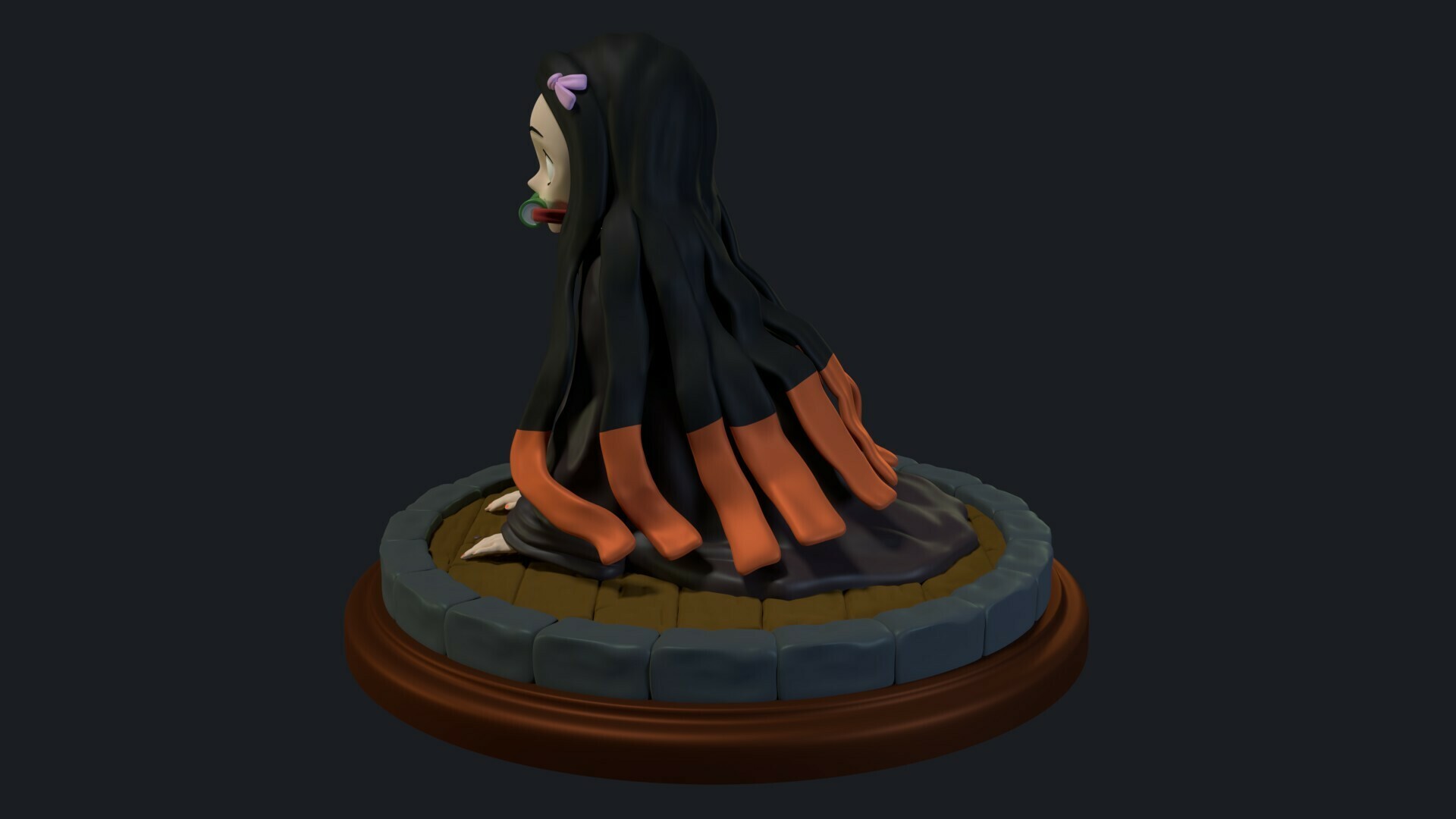 3D file Kamado Nezuko - Child 🧒 ・3D printable model to download・Cults