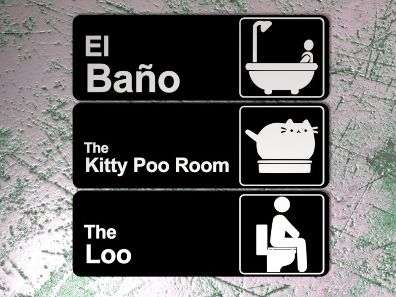 3D printable 52 Room Signs Like "The Office" Logo・Cults