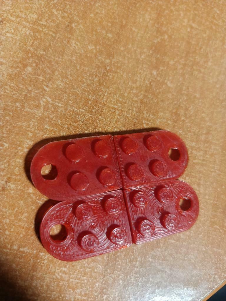 Free 3D file Jointed Heart Keyring like L e g o 💜 ・3D print design to ...