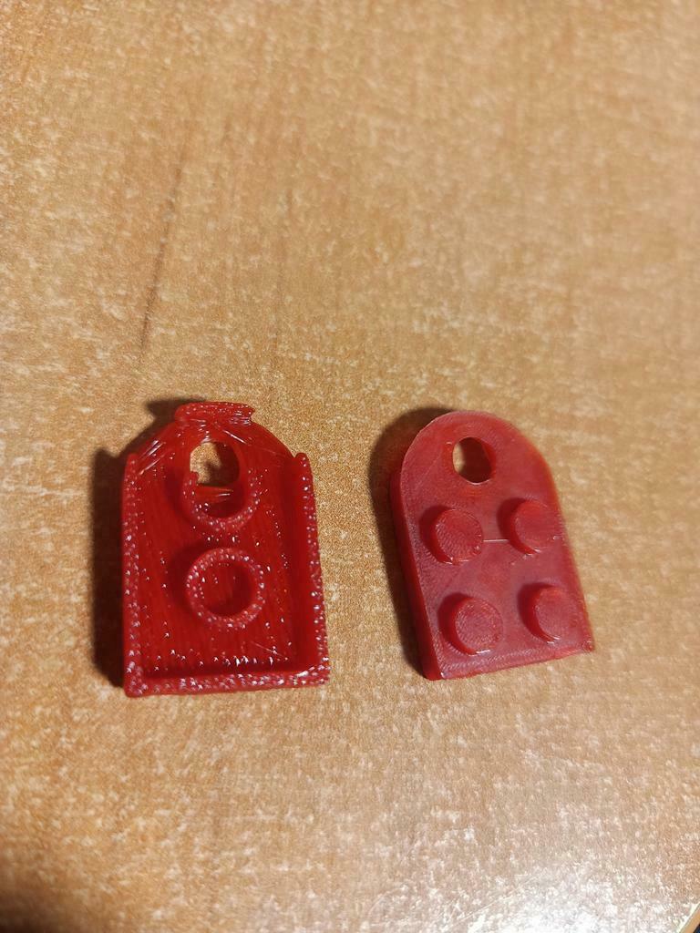 Free 3D file Jointed Heart Keyring like L e g o 💜 ・3D print design to ...
