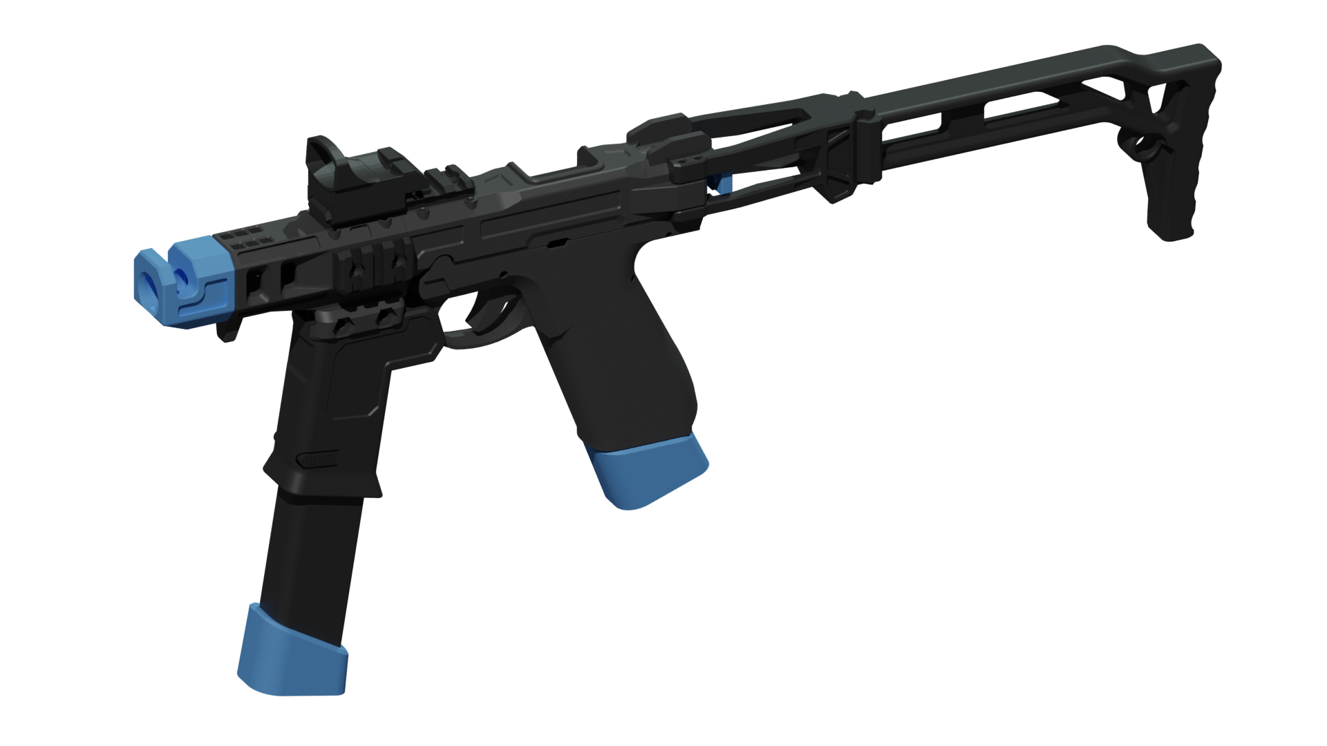 🔫 Airsoft AAP-01 SF Compact SMG KIT・ STL File for ・Cults