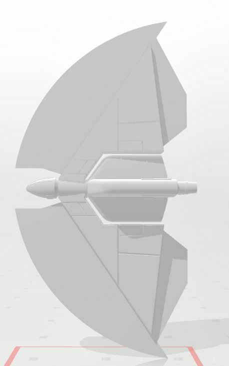 Ahsoka T6 Jedi Shuttle・ STL File for ・Cults