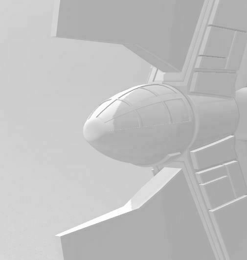 Ahsoka T6 Jedi Shuttle・ STL File for ・Cults