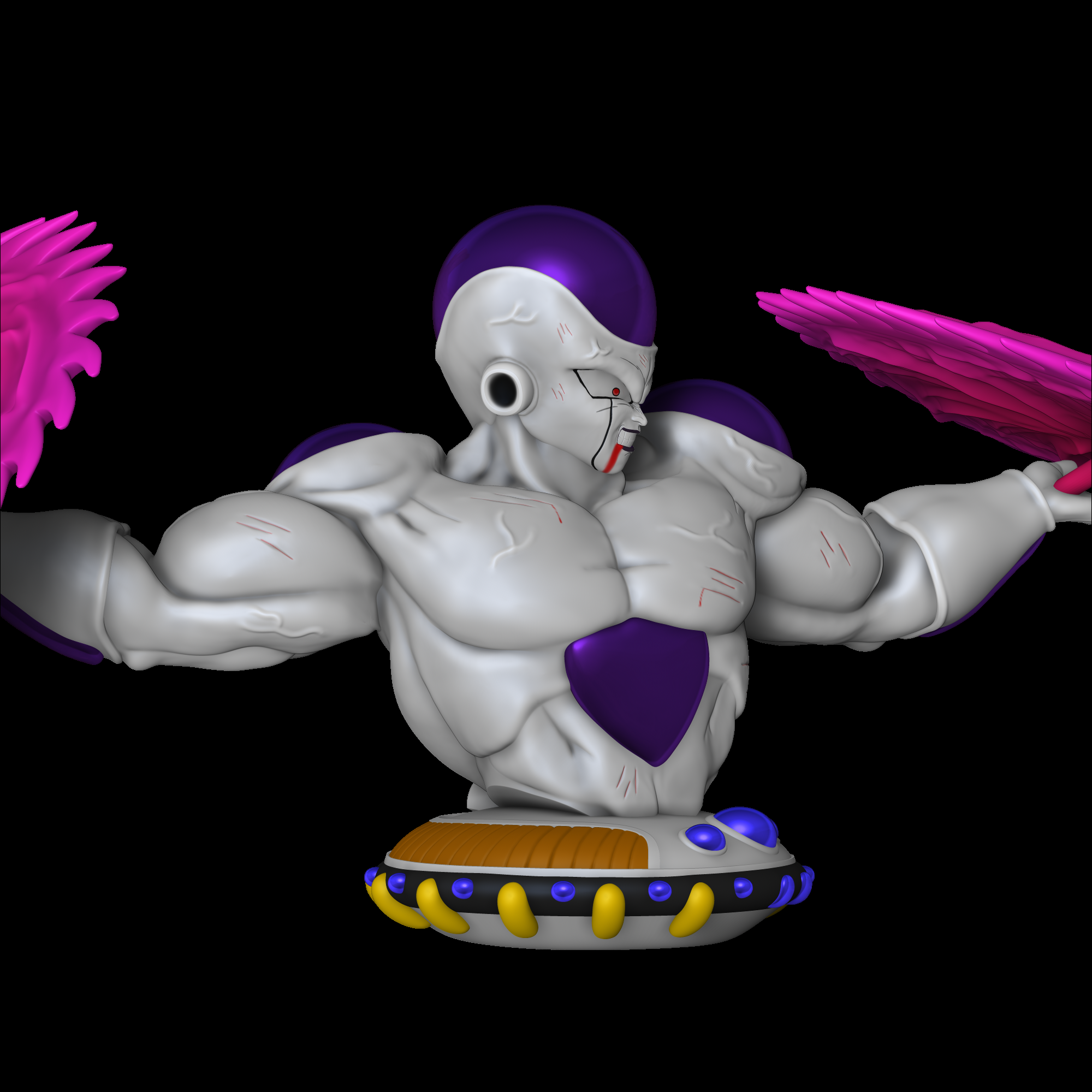👤 Freeza bust - Dragon Ball Z・ 3D File for 3D printing・Cults