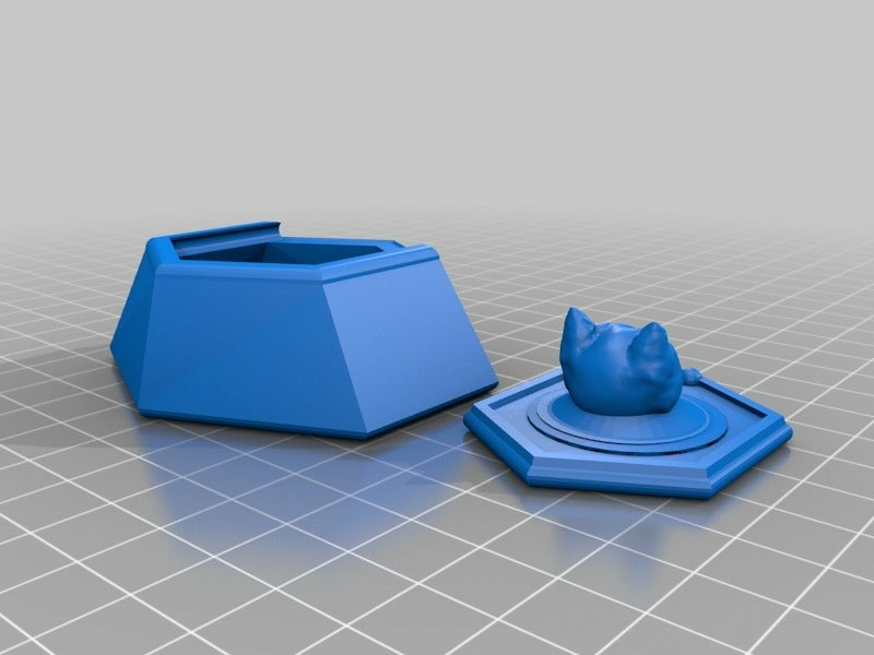 STL file Catbox 🏠 ・3D printing idea to download・Cults
