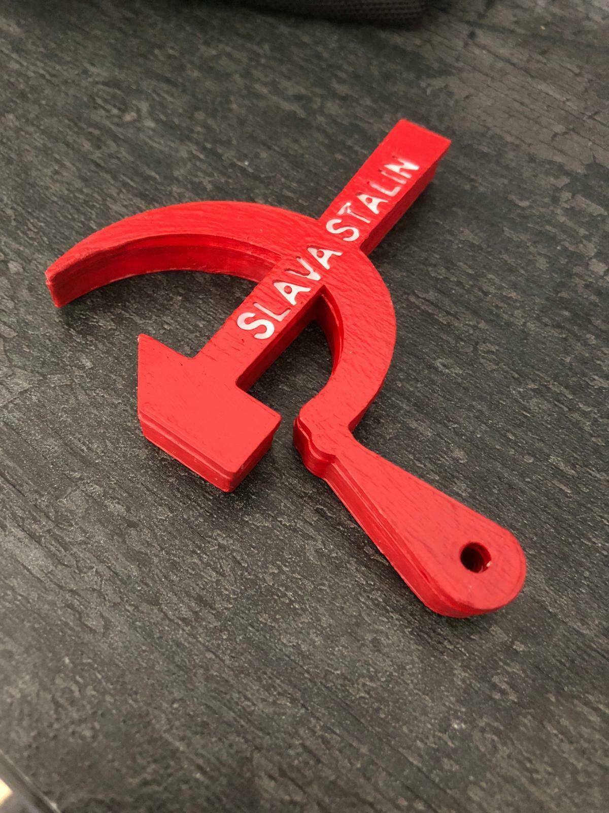 🍾 Abre-garrafas Slava Stalin (Kapak Açacağı)・Arquivo STL para Impressão ...