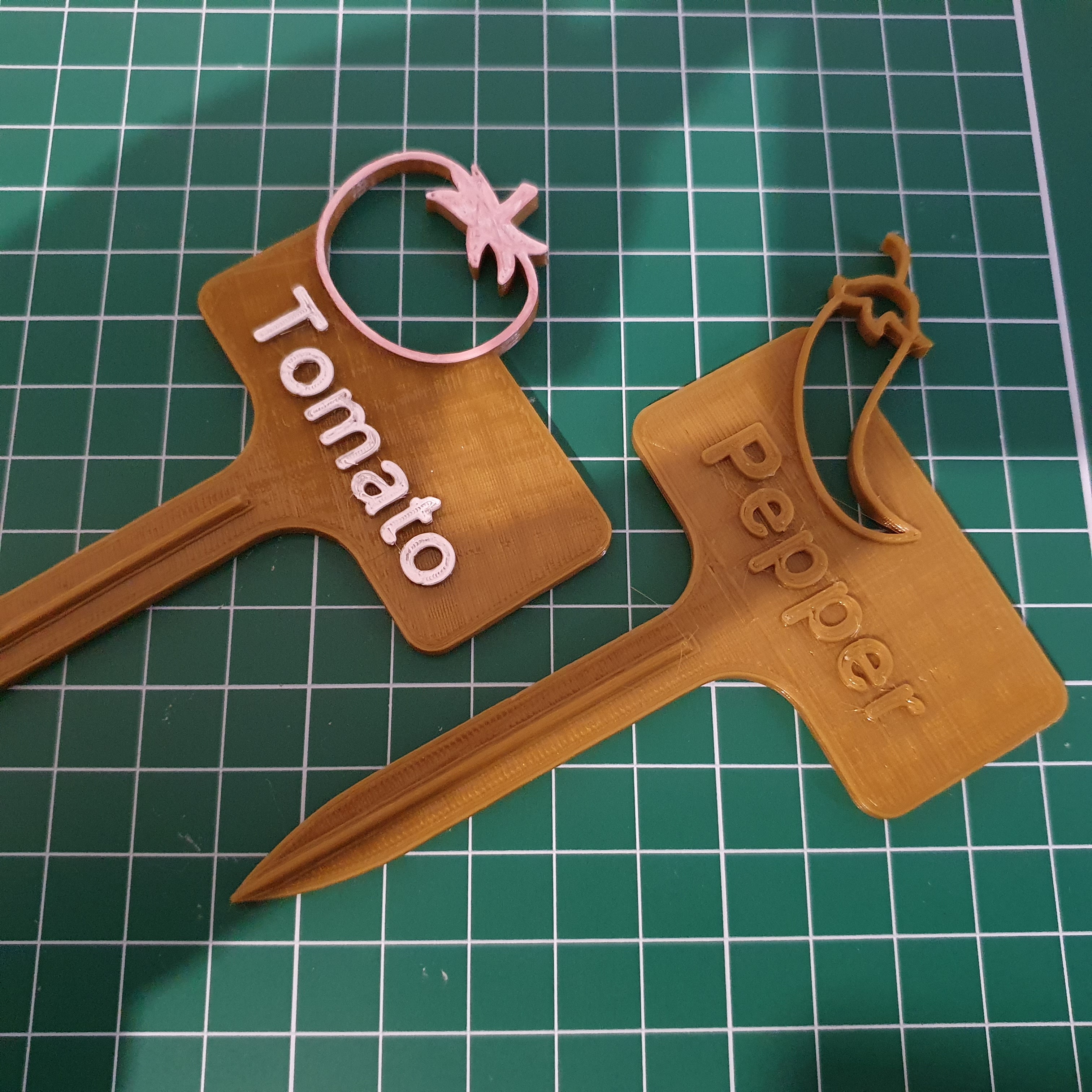 🌿 Plant Labels & Markers - Mega Pack (17 labels)・ STL File for ・Cults