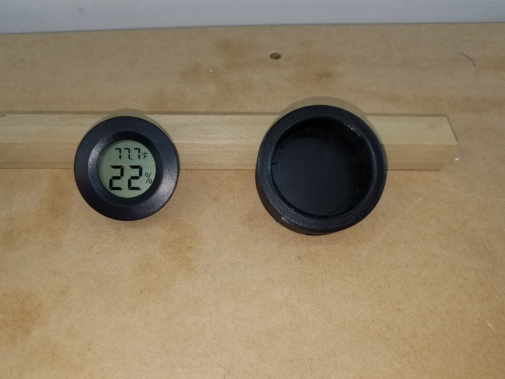 Free 3D file Hygrometer Mounting Holder 🔧 ・Design to download and 3D ...