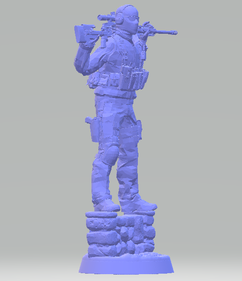 STL file Ghost - MW Warzone 👻 ・3D printing template to download・Cults