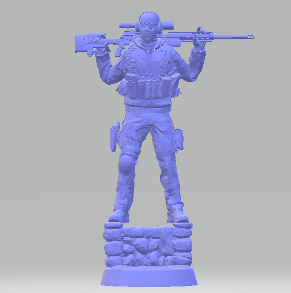 STL file Ghost - MW Warzone 👻 ・3D printing template to download・Cults