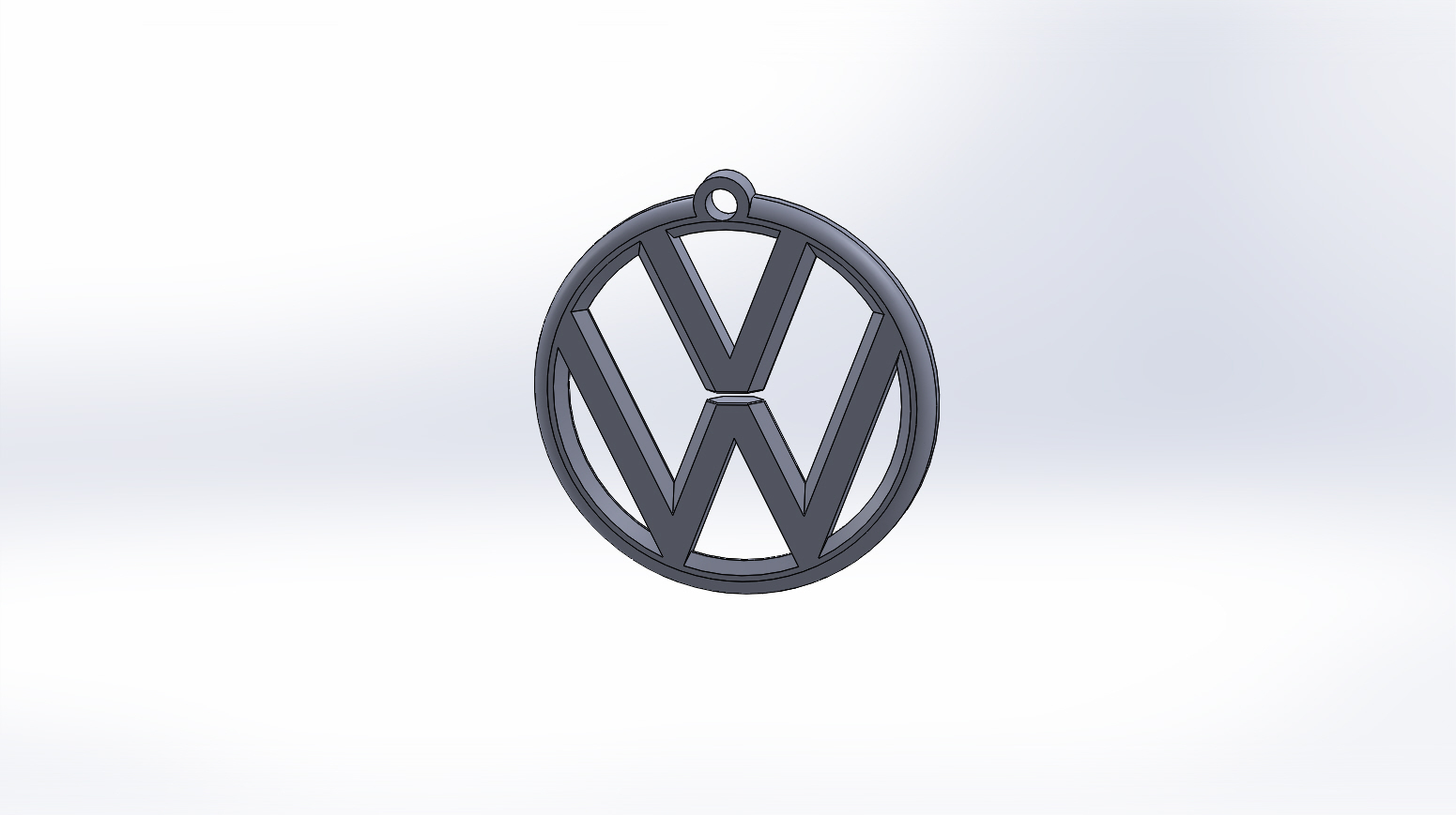 STL file volkswagen logo 🚗 (DWG)・3D printable model to download・Cults