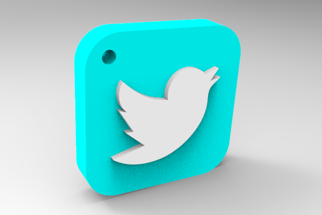 STL file twitter logo 🐦 (DXF and DWG)・Model to download and 3D print・Cults