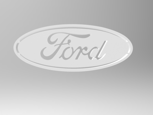 🚙 ford logo・ STL File for ・Cults