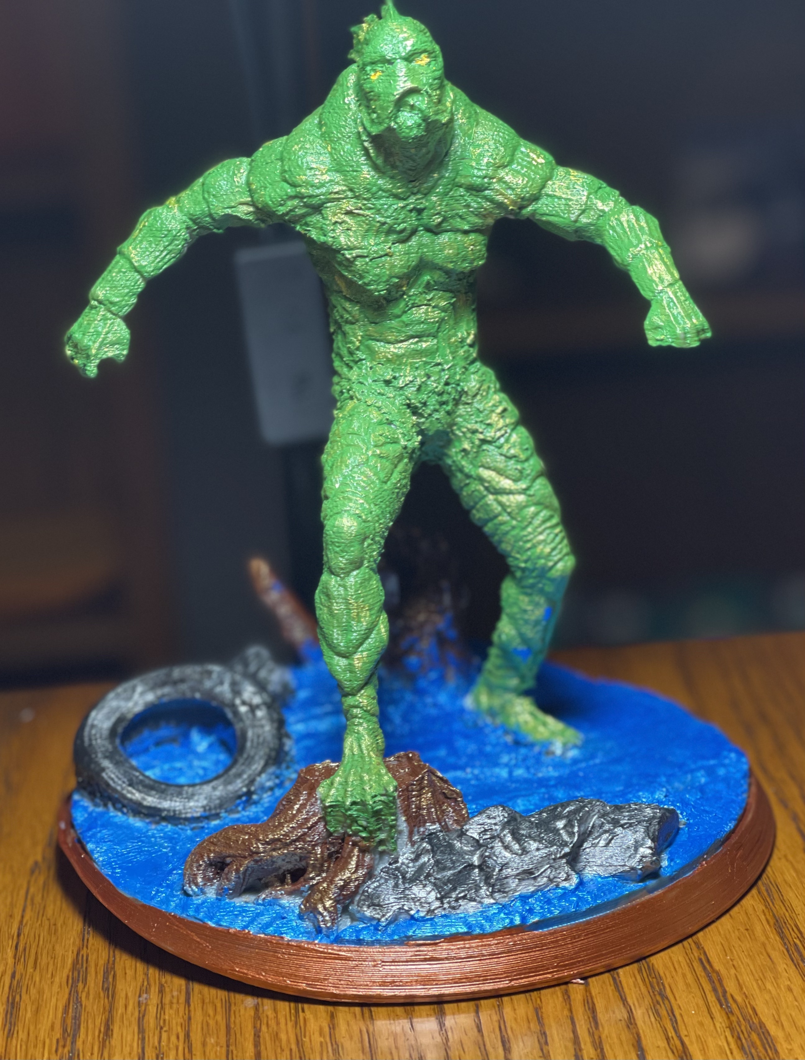3D printable Lagoon Monster • made with Anycubic Mega S・Cults