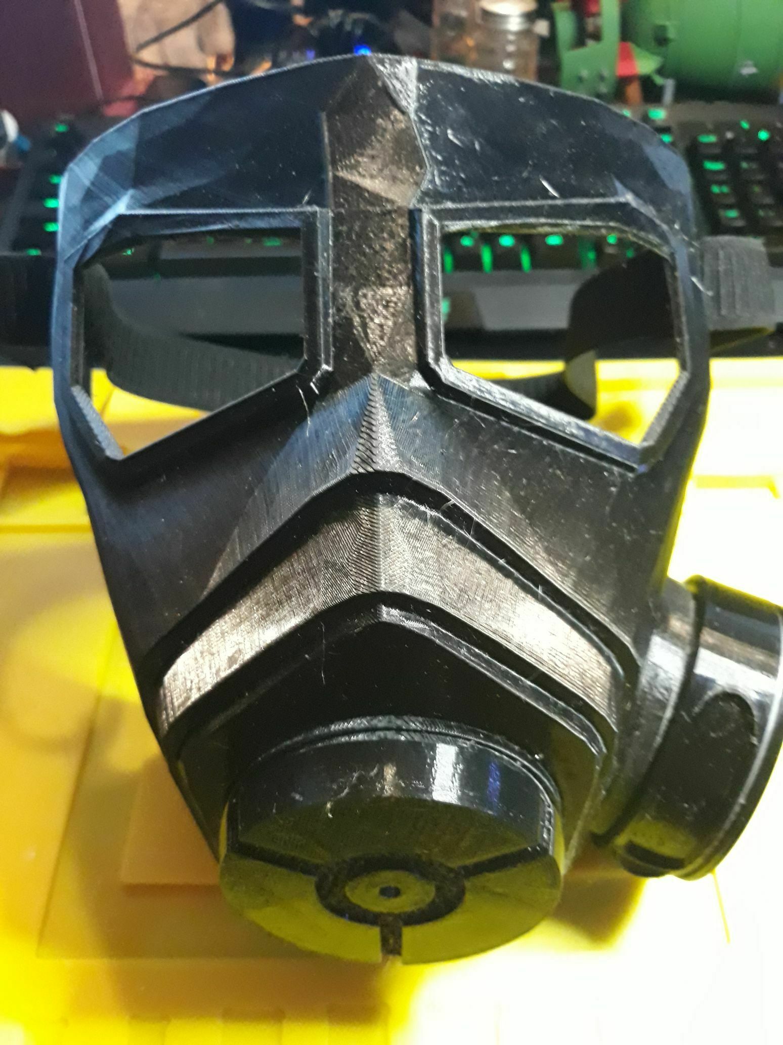 🎭 NCR Ranger Mask - With Screw-on ports・Free STL File for ・Cults