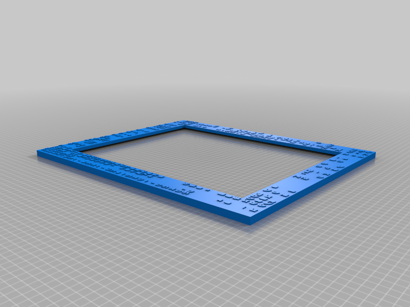 Free STL file Matrix frame 🖼️ ・3D printing template to download・Cults