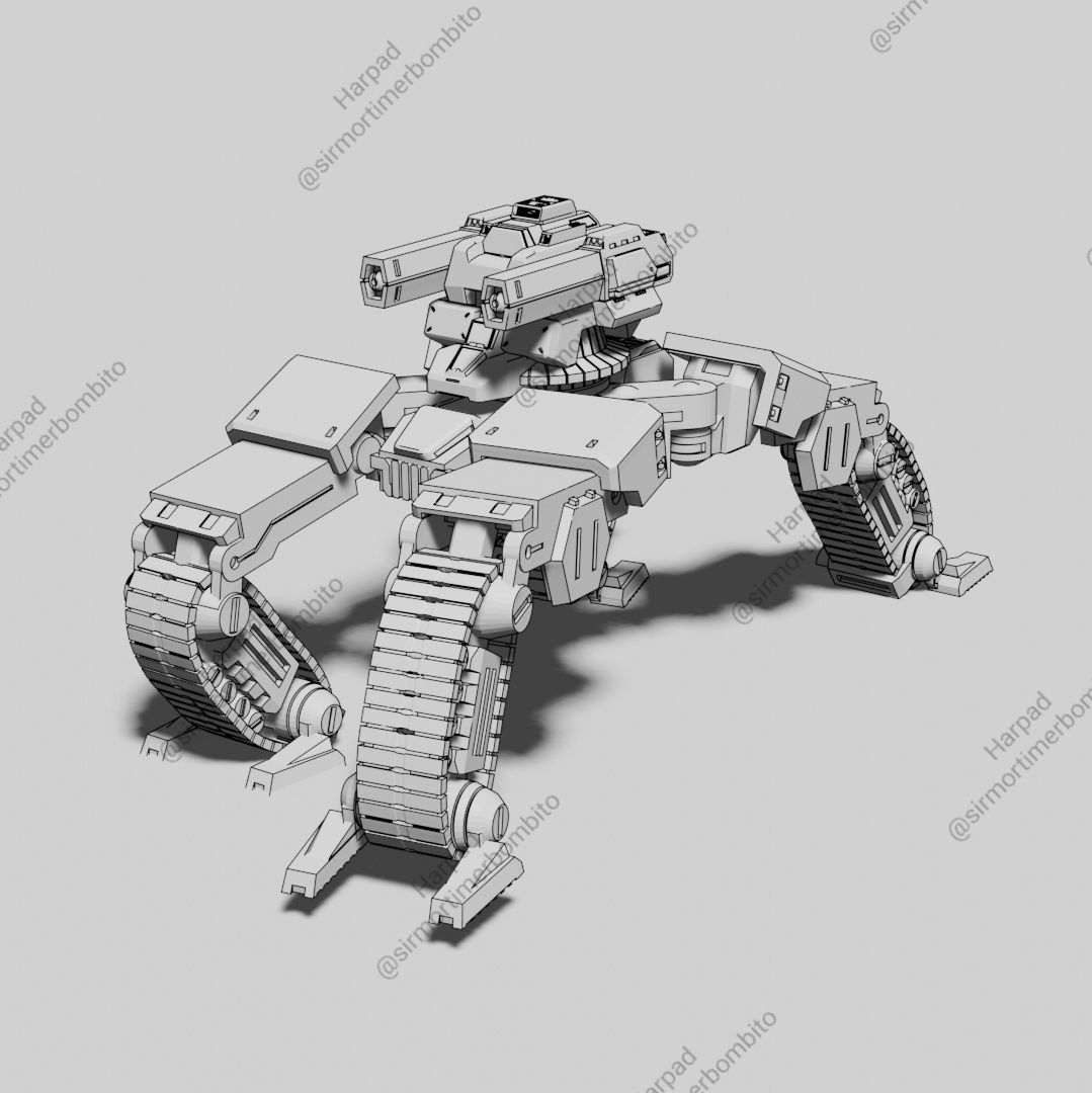 🛰 Harpag・ STL File for 3D printing・Cults