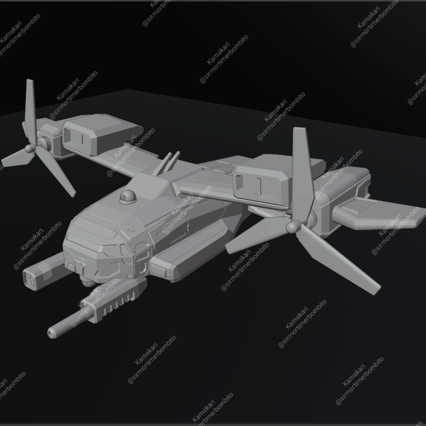 STL file Kamakari 🚁 ・Design to download and 3D print・Cults