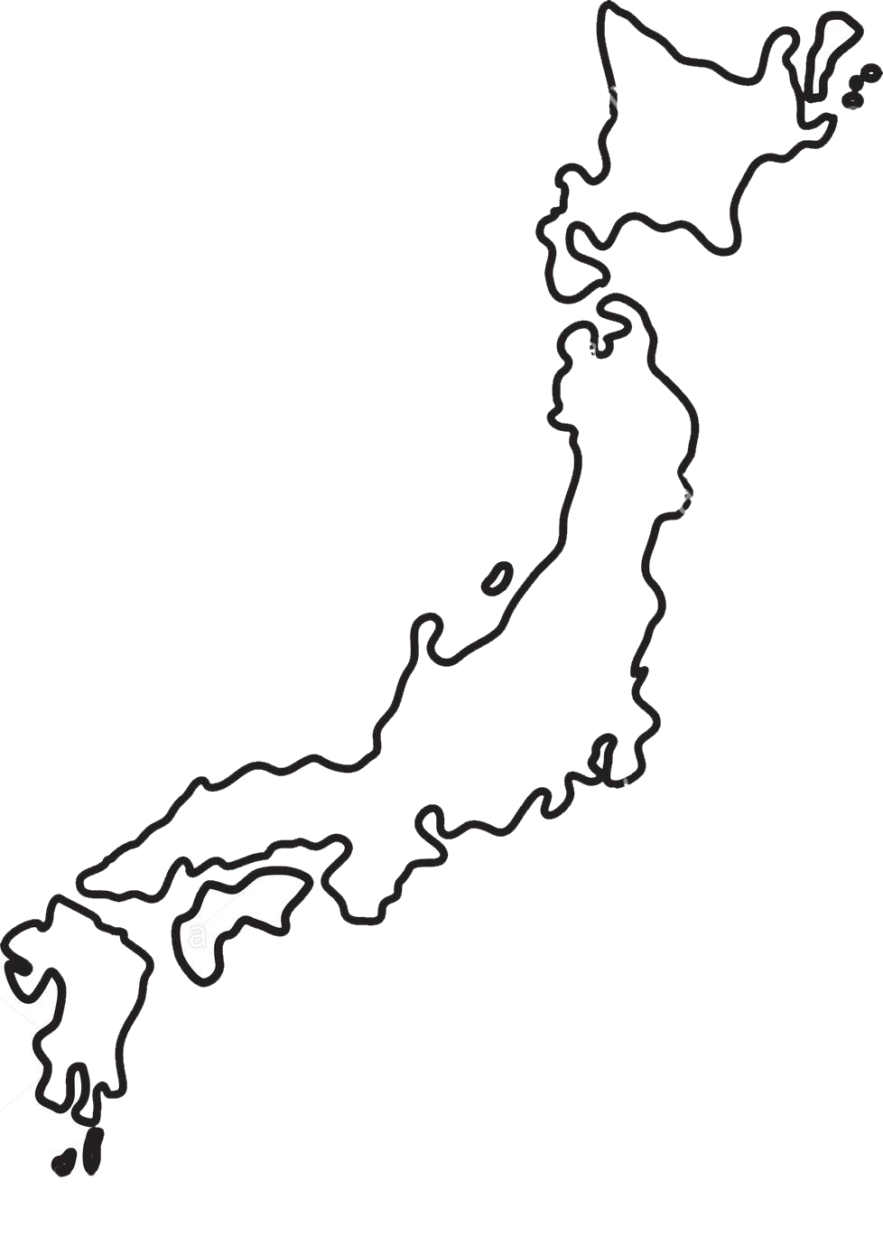 Free STL file Map of Japan 🗺️ ・3D printing model to download・Cults