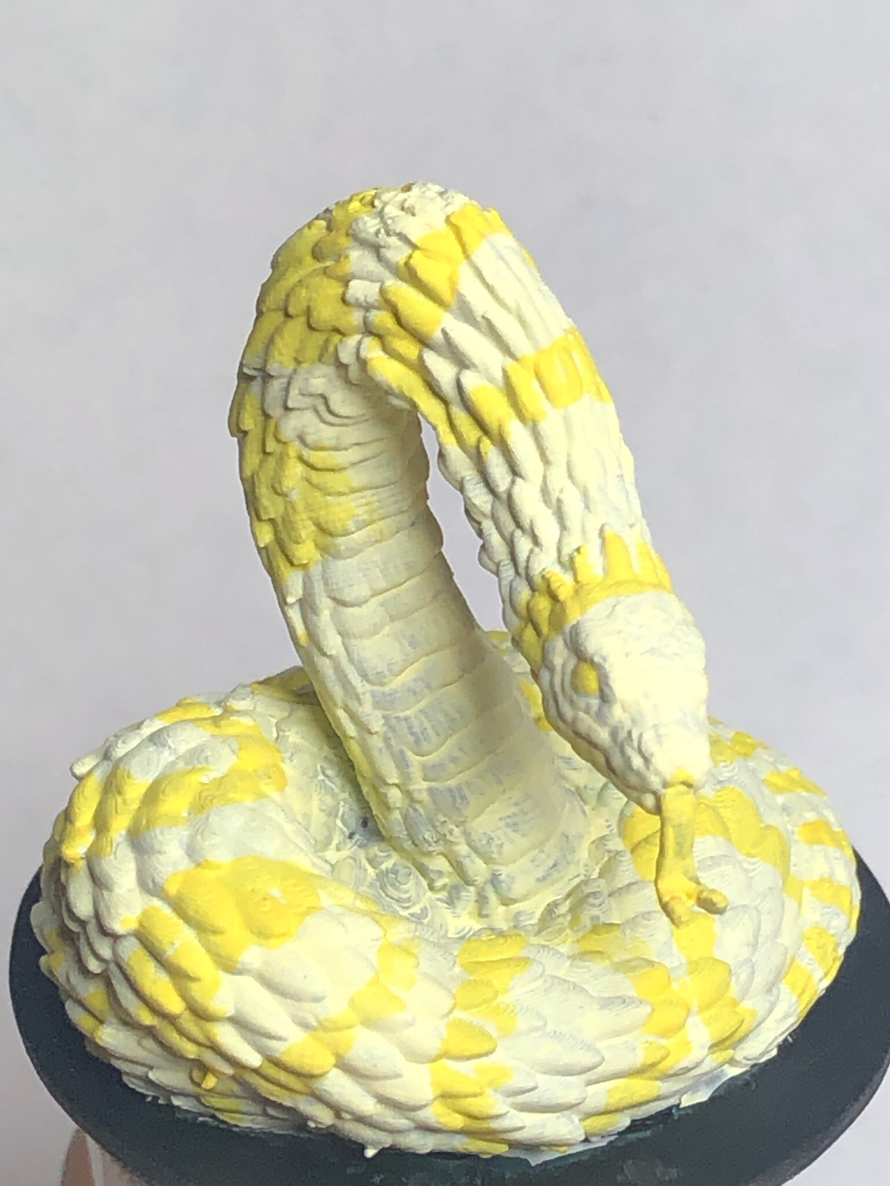 3D printed Giant Snake・Cults