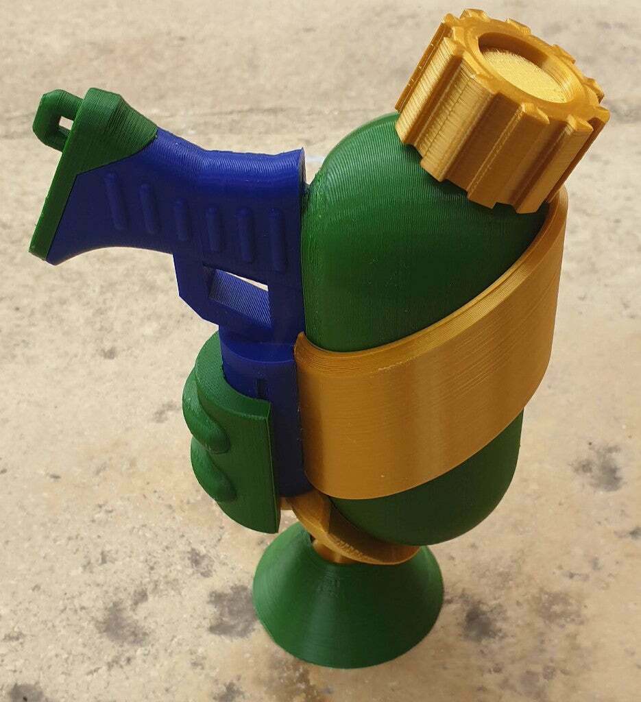 🎮 Splatoon 2 splattershot・Free STL File for ・Cults