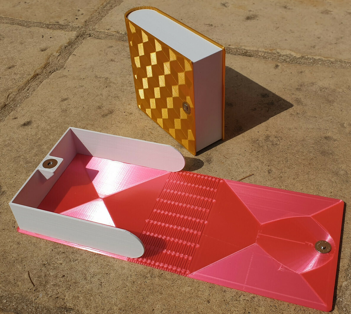 📚 Flexible book box・Free STL File for ・Cults