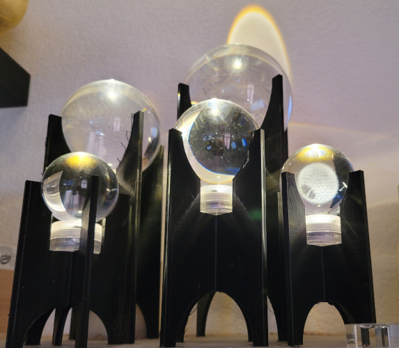 🔮 Crystal Ball or Other Orb Stands・Free STL File for ・Cults