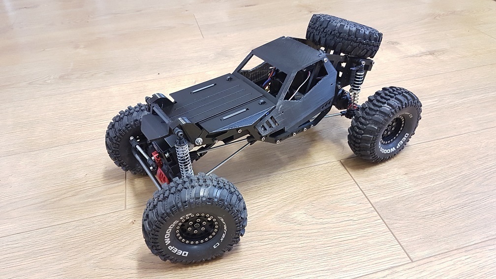 Free 3D file RC crawler, WLtoys/Axial SCX10 🚁 ・3D printing template to ...