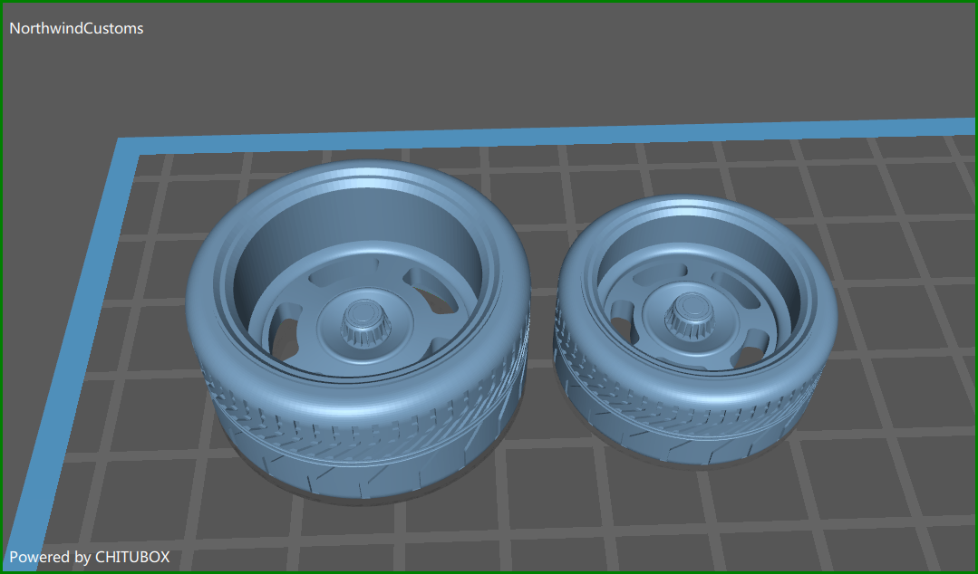 👽 chevy rally wheels・ STL File for 3D printing・Cults