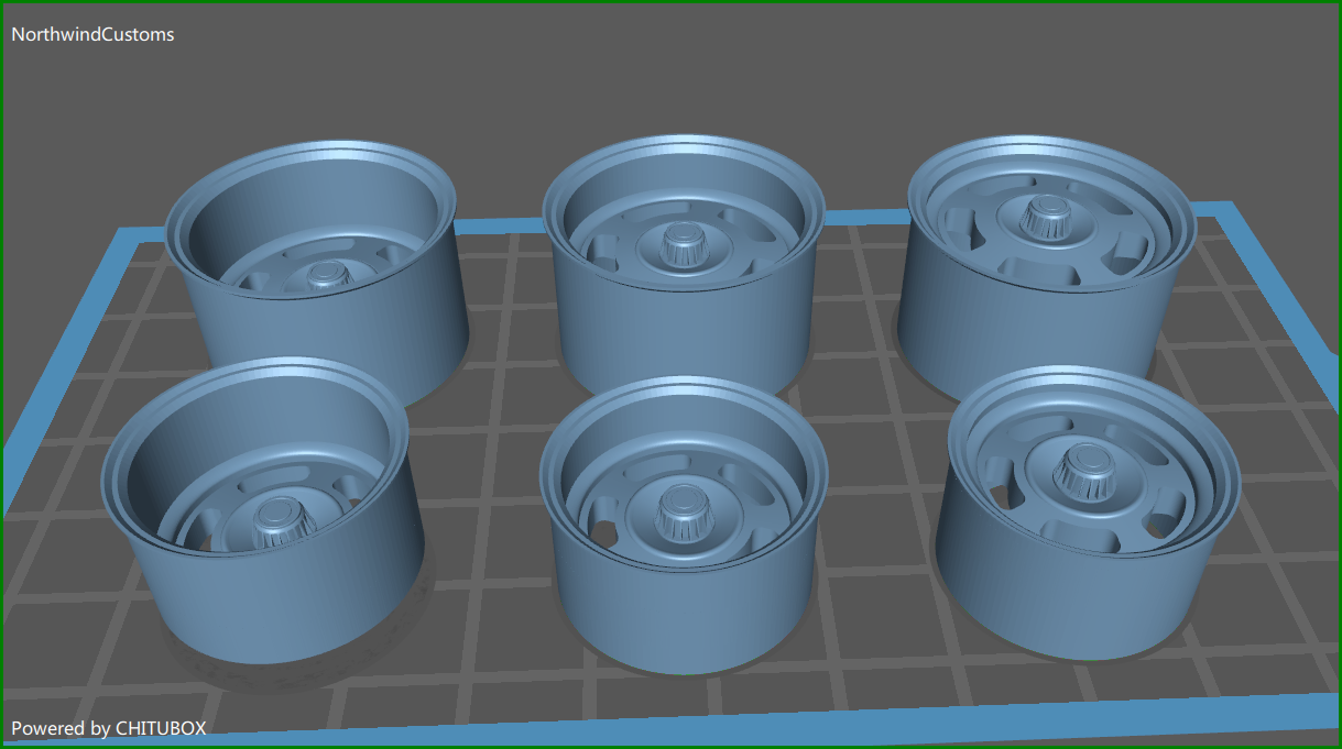 👽 chevy rally wheels・ STL File for 3D printing・Cults