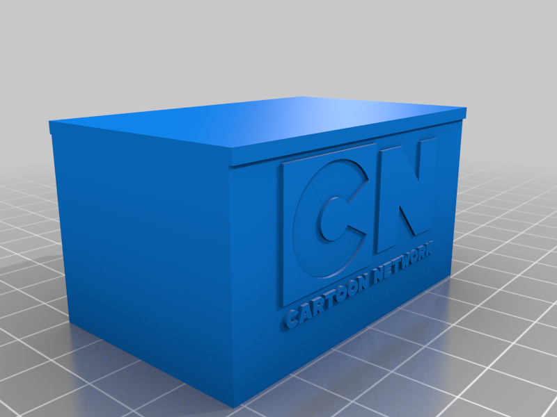 Free 3D file Cartoon Network Fluxx Box 📦・3D print model to download・Cults