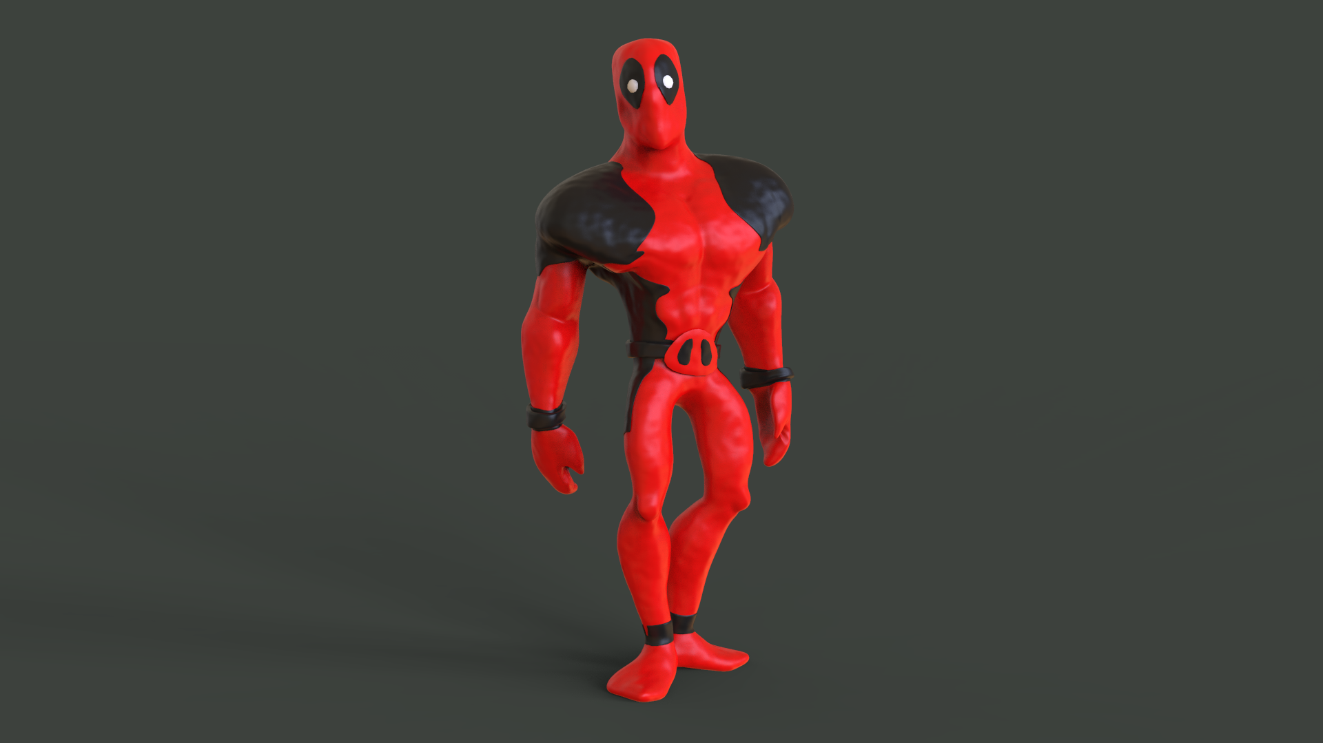 OBJ file Deadpool 🦸・3D printer design to download・Cults