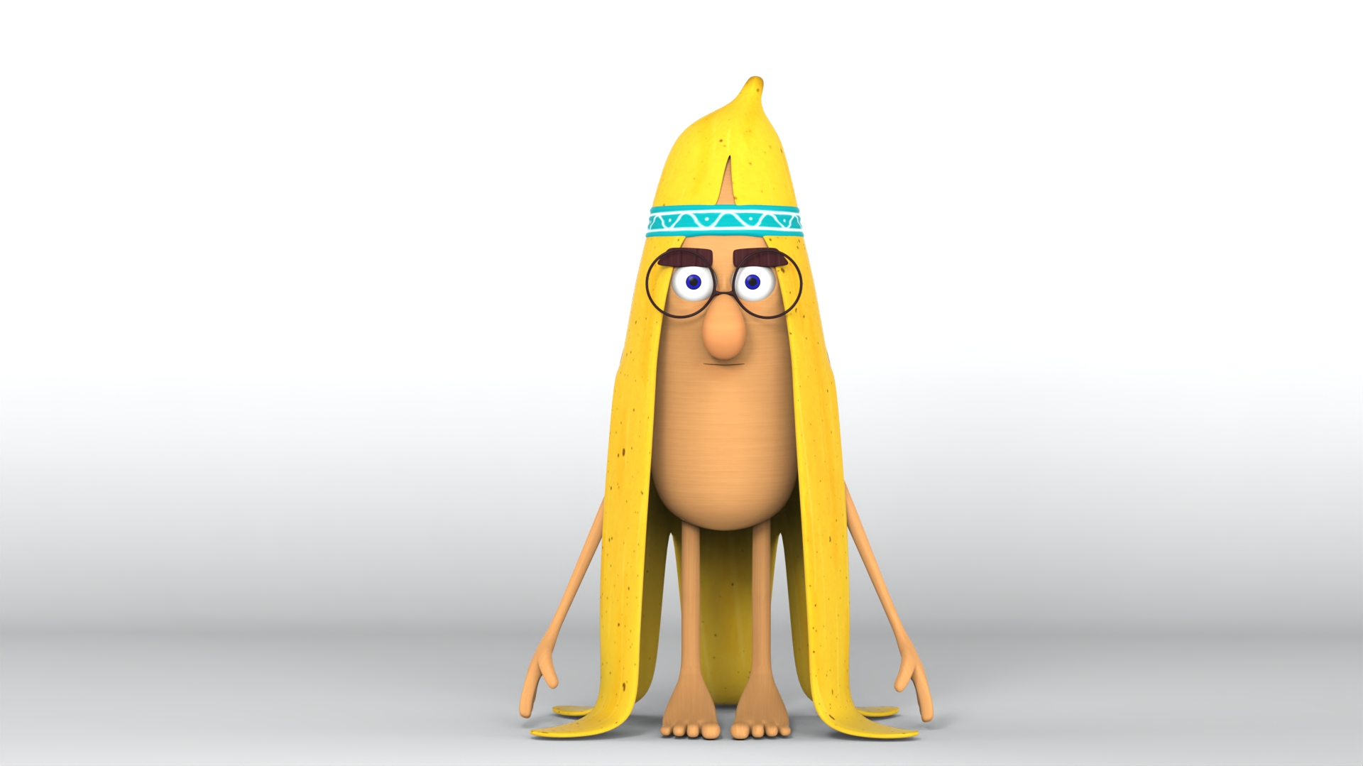 🍌 Banana character 3d model and 3dPrint・ 3D File for ・Cults