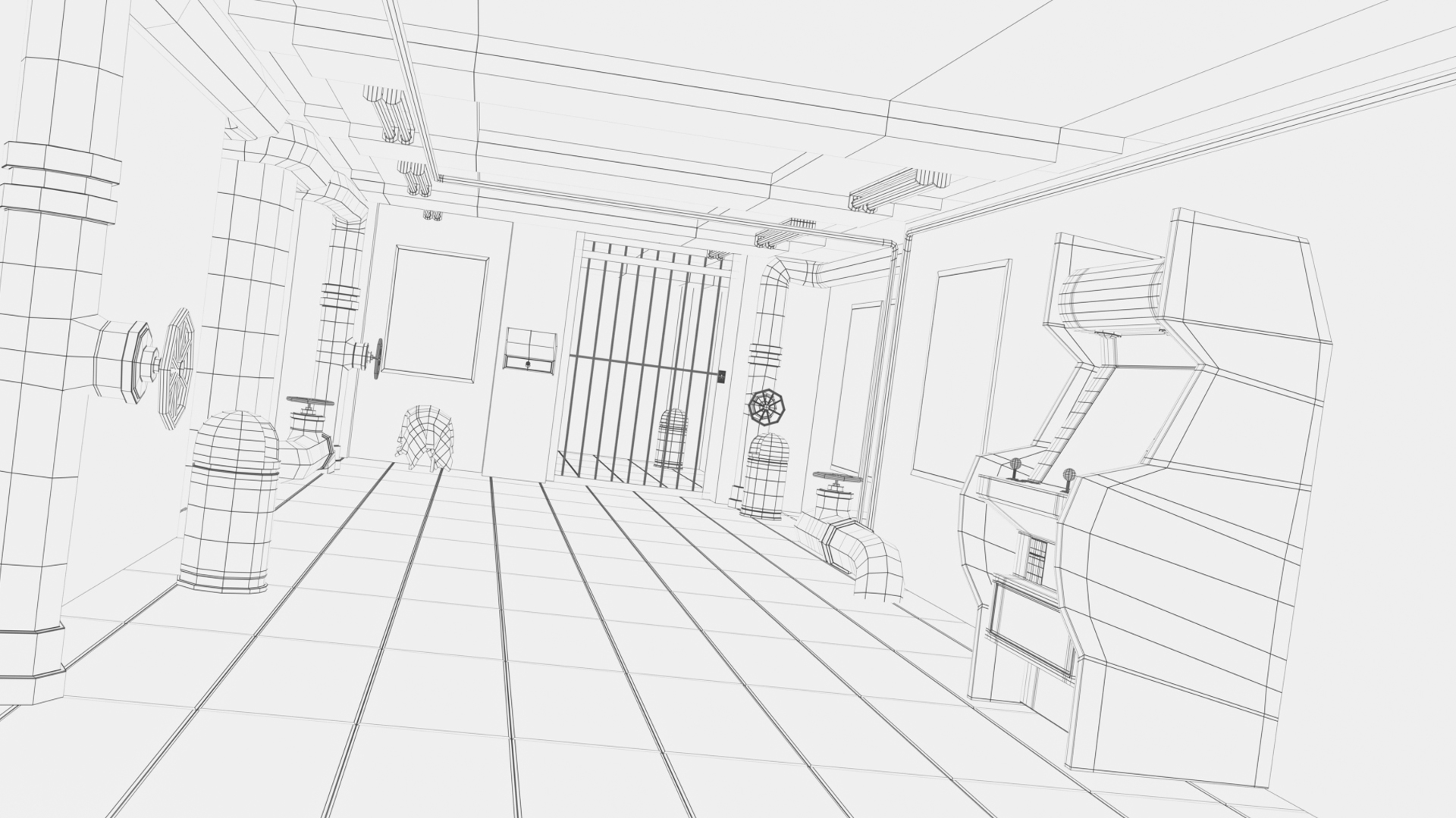 3D file Game Scene 3d model Lowpoly 🎨 ・3D printing design to download・Cults