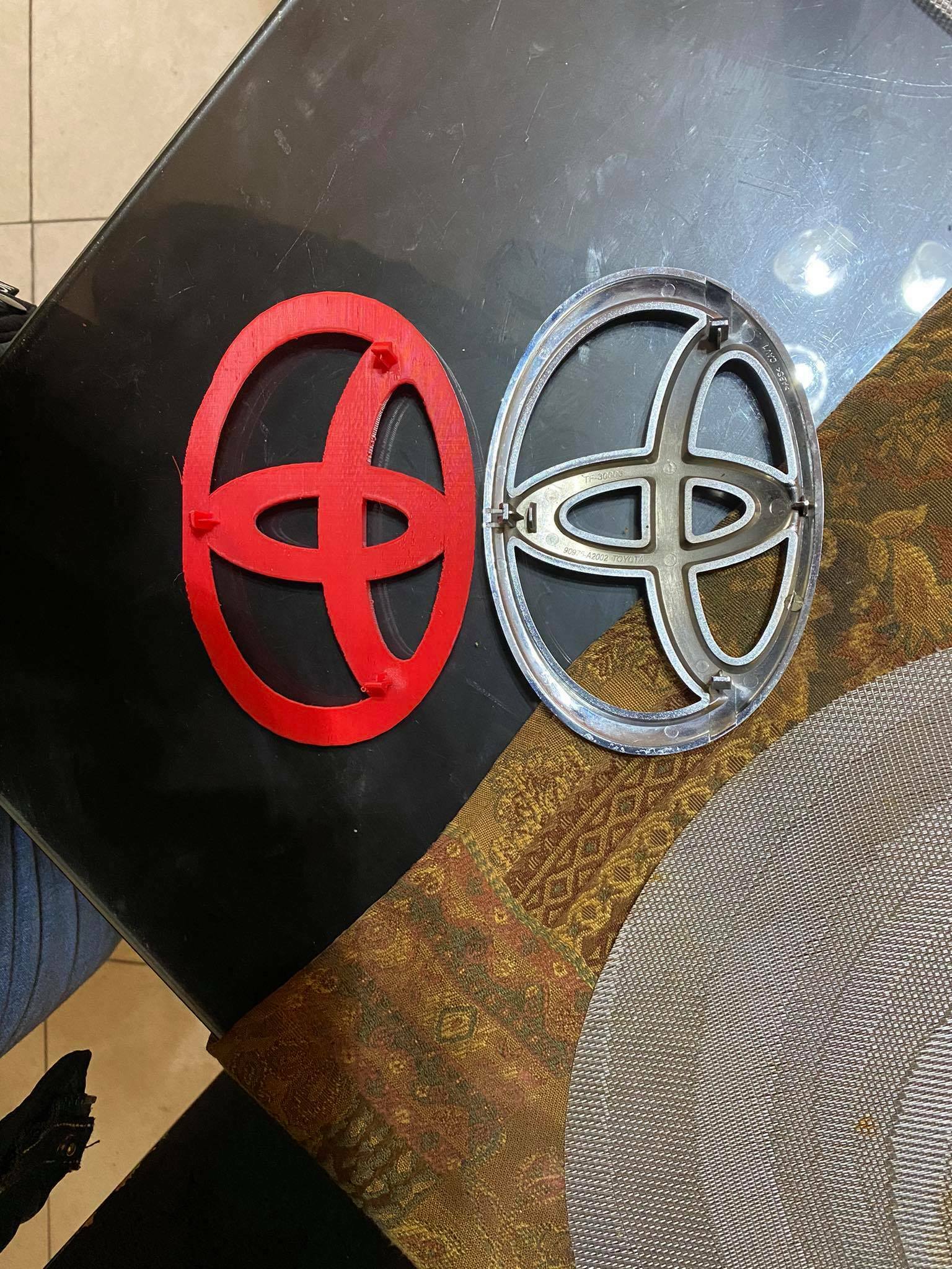🚗 TOYOTA CAMRY 2014 EMBLEM・ STL File for ・Cults