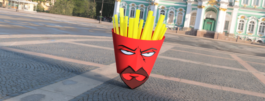 Free 3D file Frylock from Aqua Teen Hunger Force 🍟 ・Template to ...