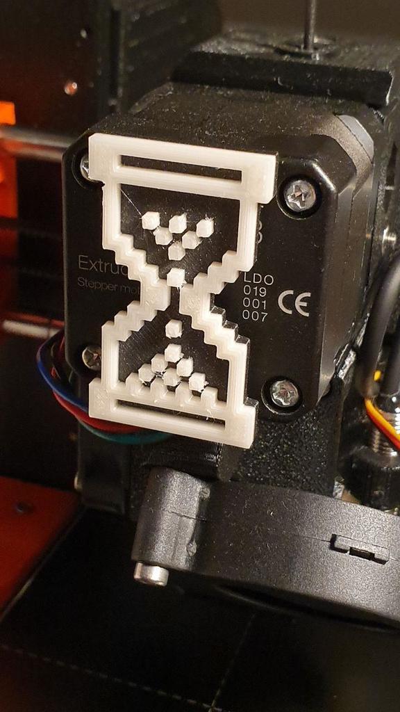 3D print Windows Hourglass Cursor Extruder Visualizer・Cults