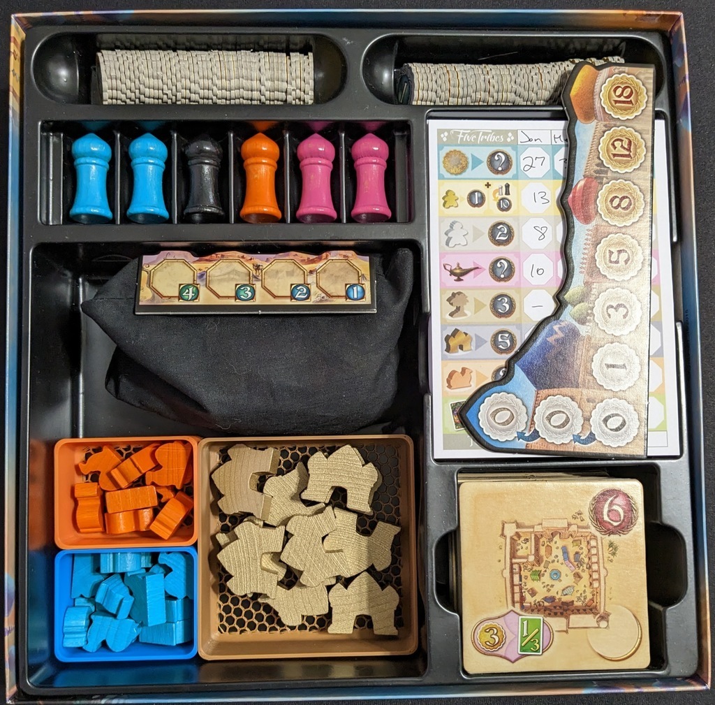 🎲 Five Tribes - Base Game・Free 3D File for ・Cults