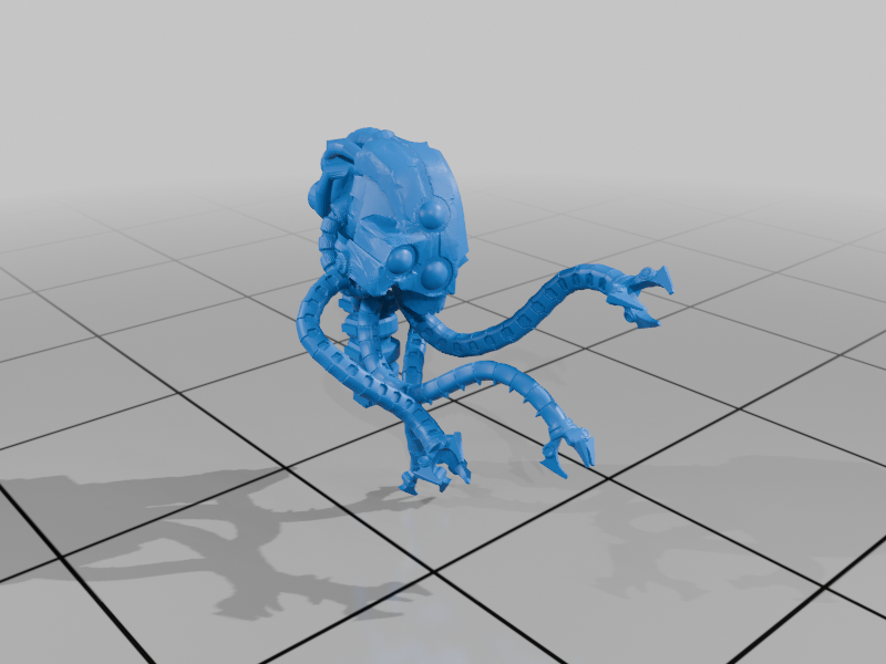 💀 Xenos influenced servoskulls・Free STL File for 3D printing・Cults