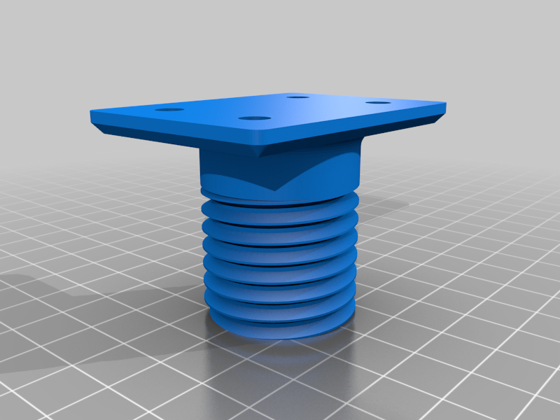Free STL file Raised 3d printer feet - with F3d File 🖨️ ・Design to ...