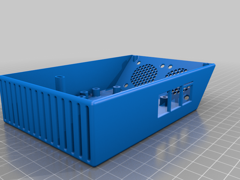 📦 Ender 3 V2 Electronic Box Extension Mainborad Silent fans (v1)・Free ...