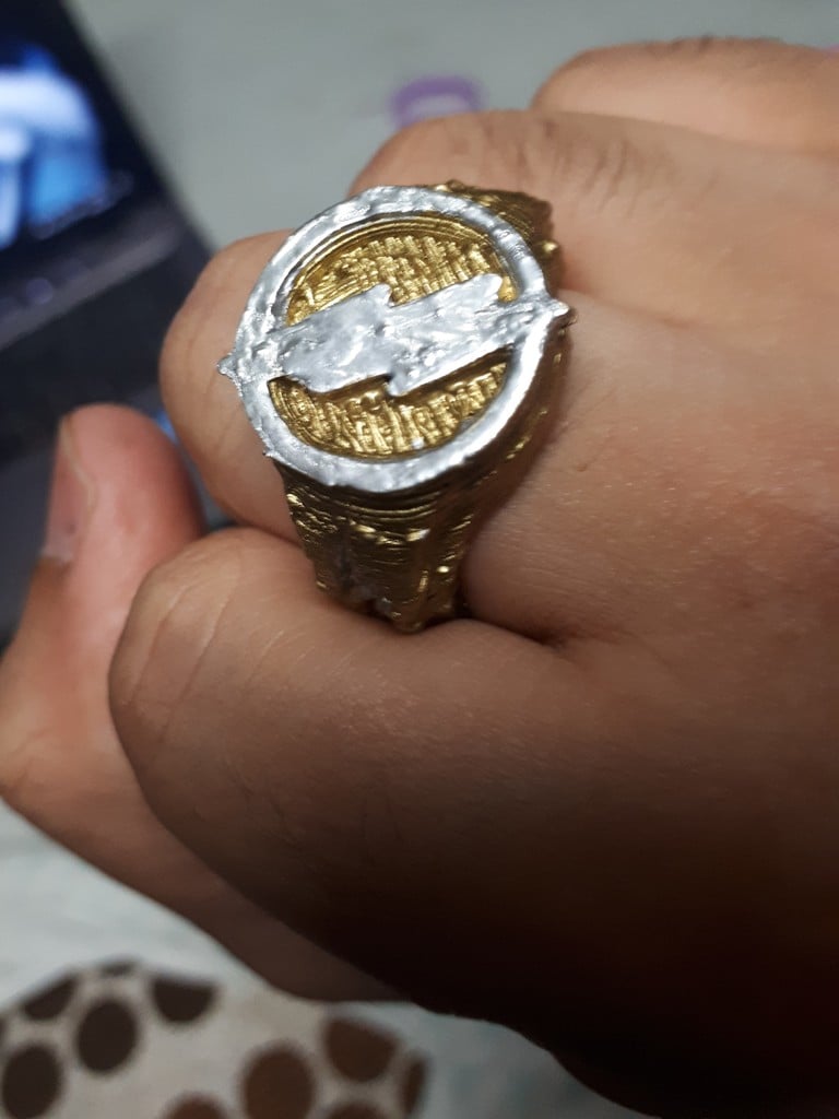 3D printing Reverse Flash's Ring・Cults