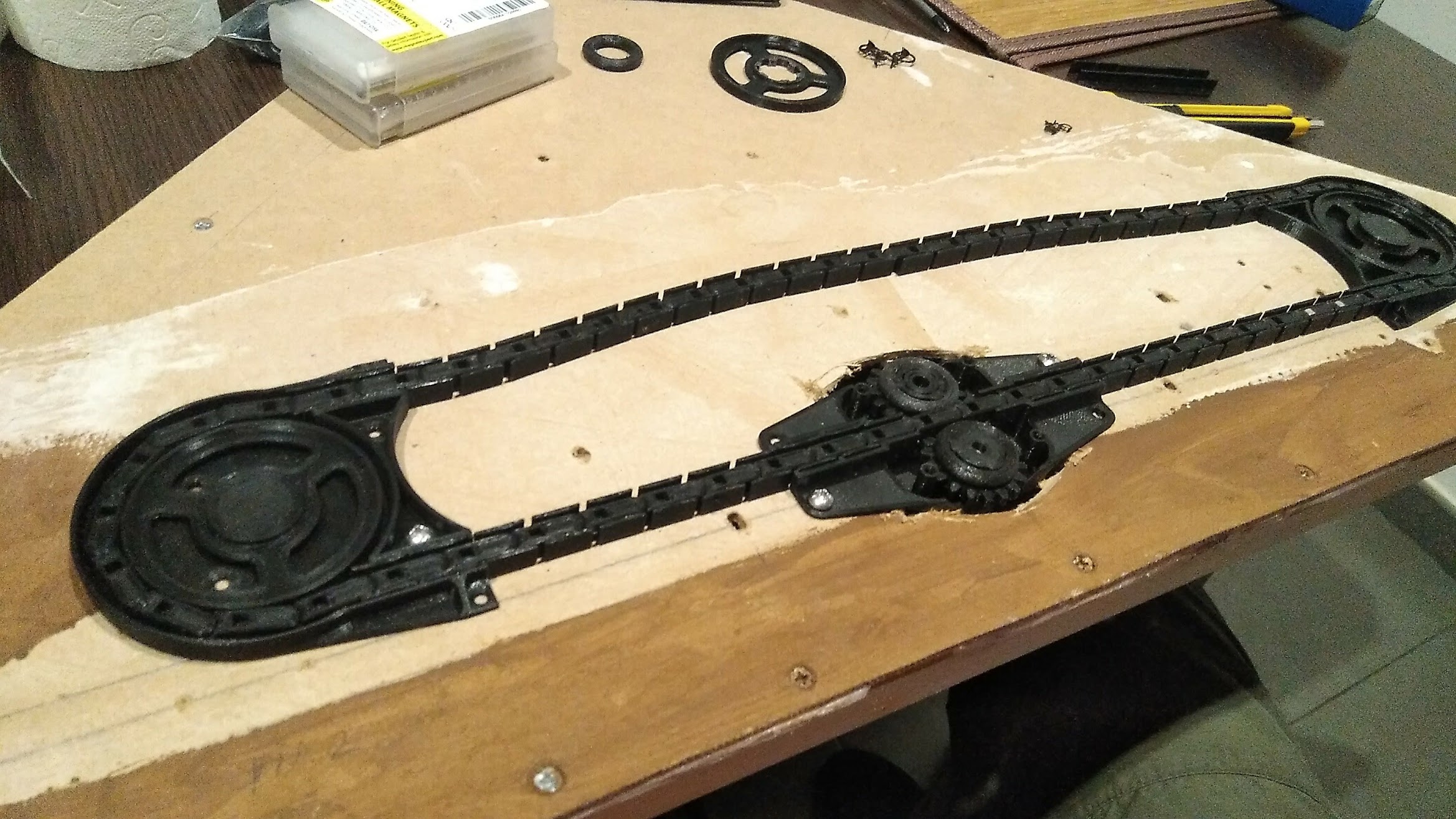 🧲 Magnetic chain for movement in scale models・Archivo STL para ・Cults